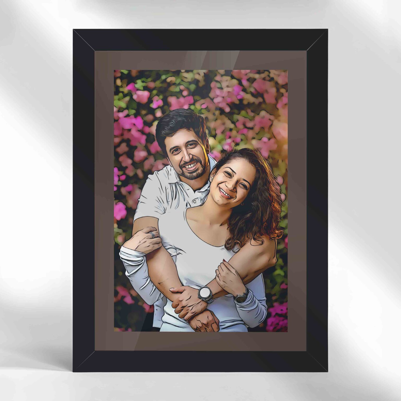 Giftway Personalized Anniversary Photo Frame | Digital High-Quality ...