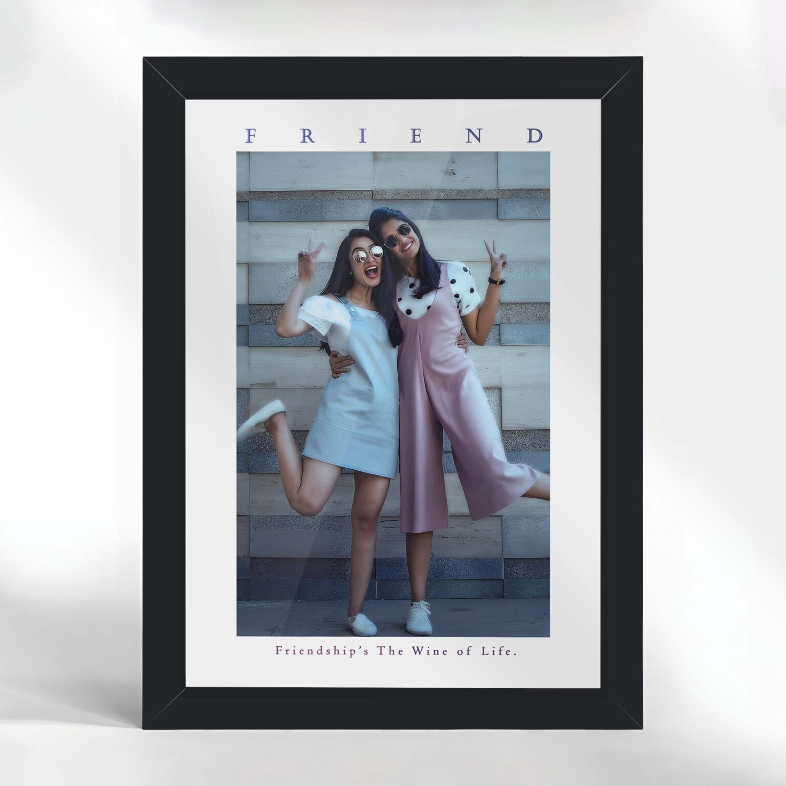 Giftway 6 Photos Collage Frame, Personalised Custom Photo Frame Gift ...